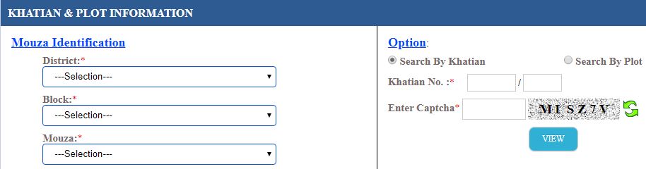 WB Banglarbhumi 2021: Khatian & Plot Information | banglarbhumi.gov.in ...