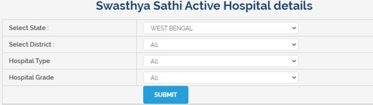 [Application Form] Swasthya Sathi Card 2021 Apply Online - Hospital ...